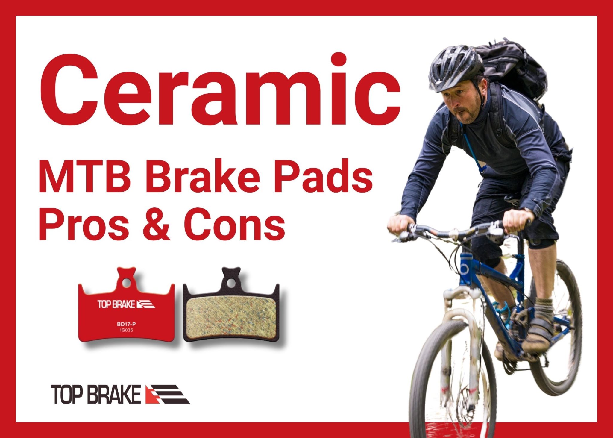 Mountain Bike Brake Pad Battle: MTB Organic vs. Ceramic - TOP BRAKE